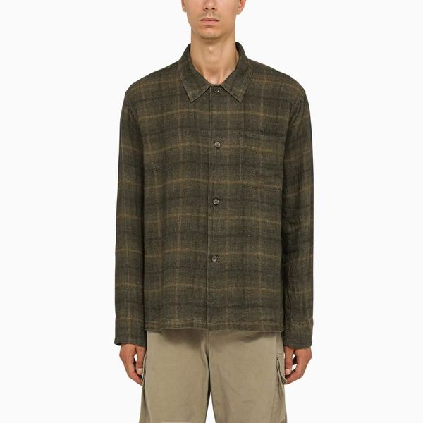 Our Legacy Check pattern mirage wax shirt | Garmentory