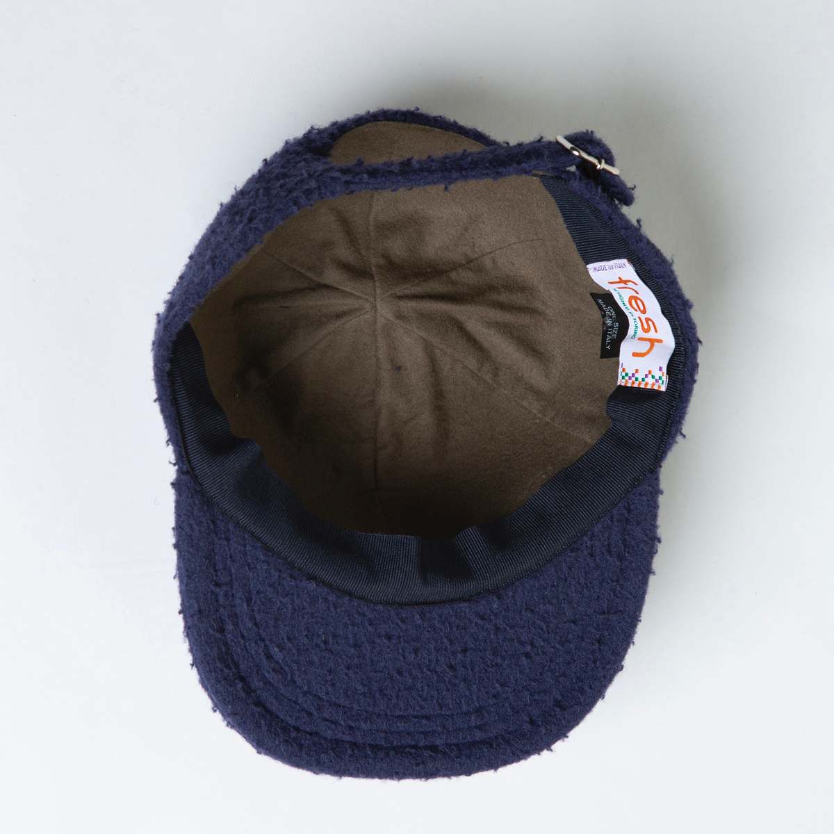Fresh Casentino Wool Cricket Cap - Navy Blue | Garmentory