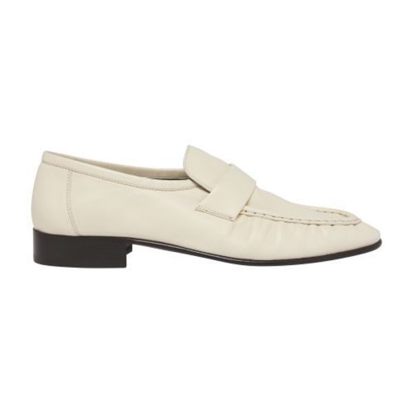 The Row Soft Loafers - Ivory | Garmentory