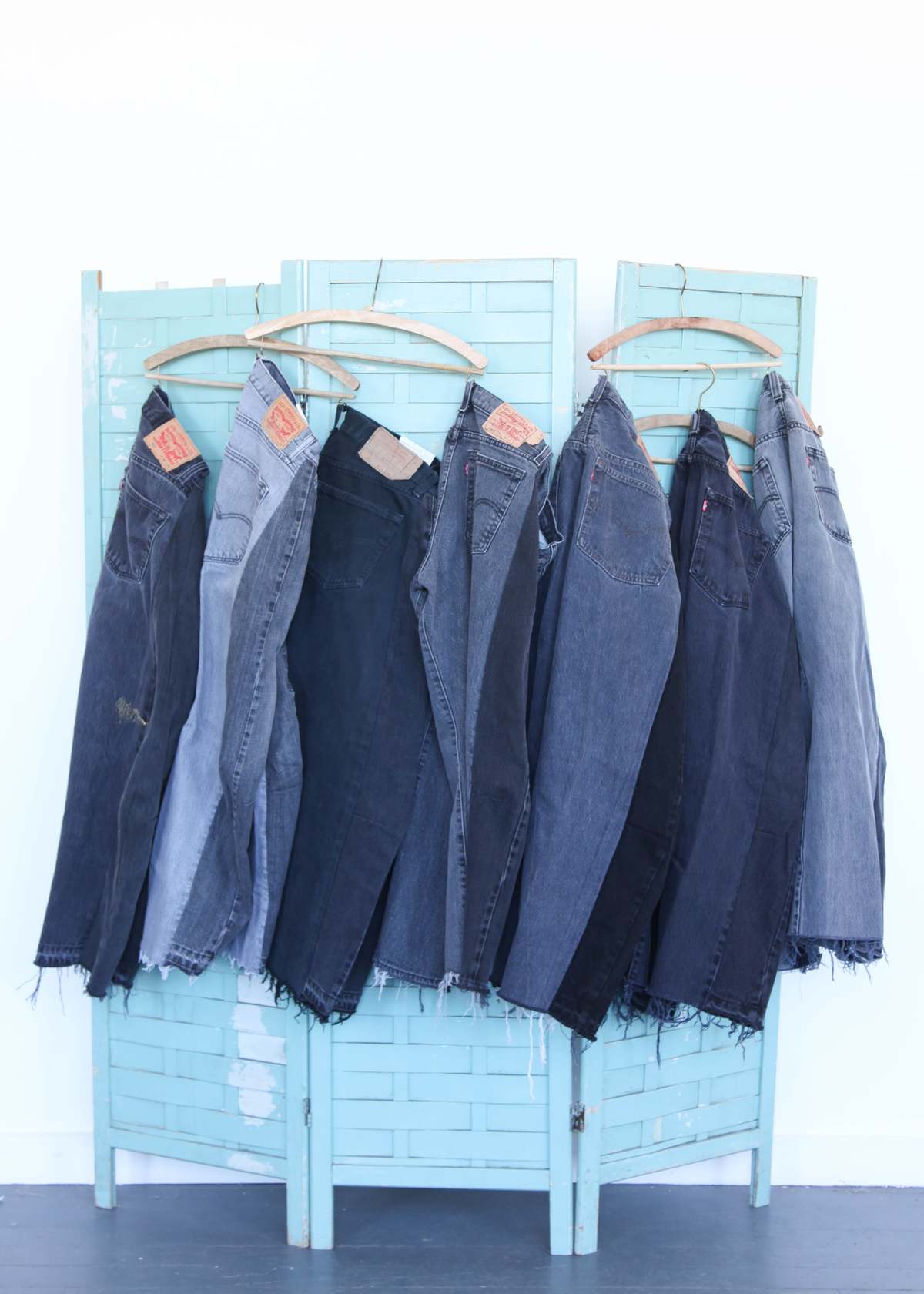 B Sides Vintage Lasso Jeans Black Mix Garmentory