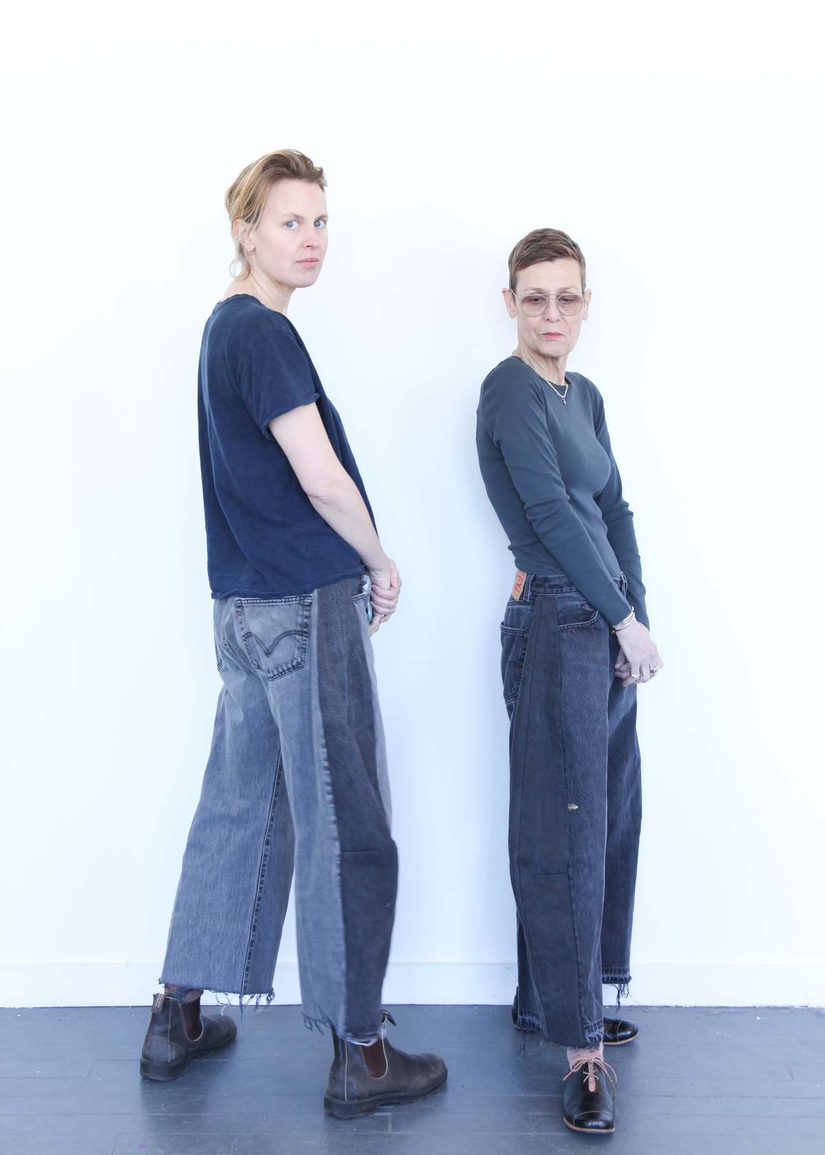 B Sides Vintage Lasso Jeans Black Mix Garmentory