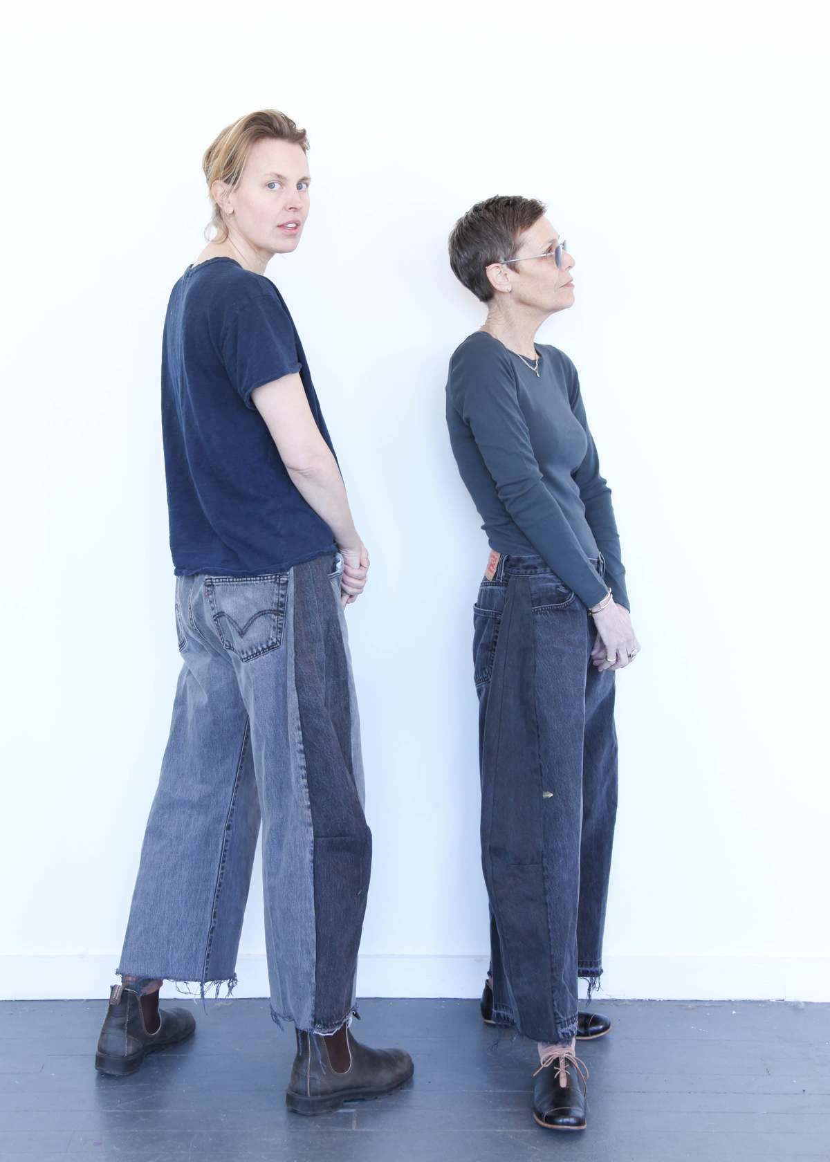 B Sides Vintage Lasso Jeans Black Mix Garmentory