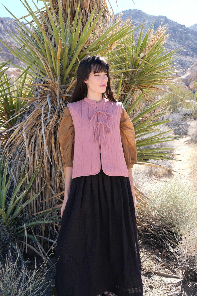 World of Crow Puffer Jacket - Blush | Garmentory