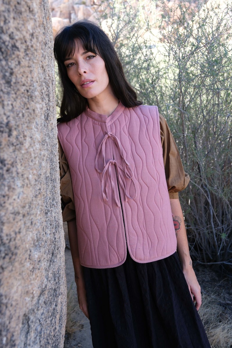World of Crow Puffer Jacket - Blush | Garmentory