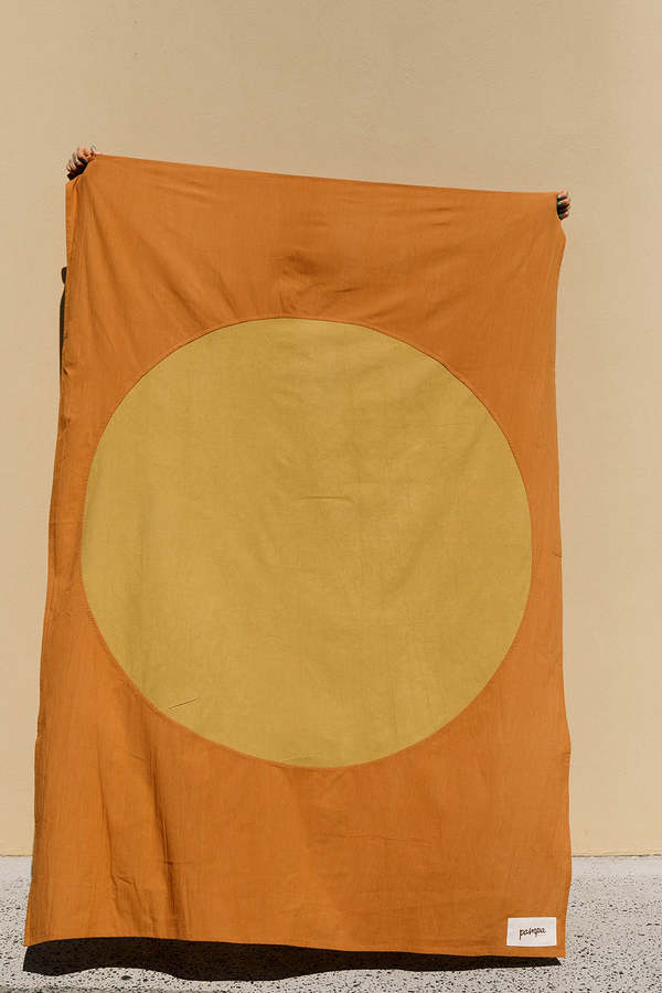 Pampa Sol Throw - Rust/Mustard | Garmentory