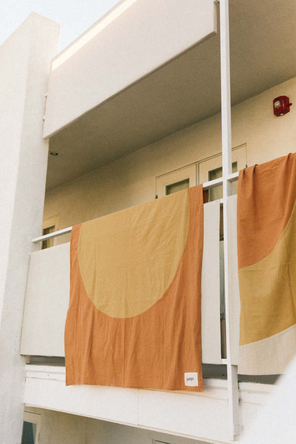 Pampa Sol Throw - Rust/Mustard | Garmentory
