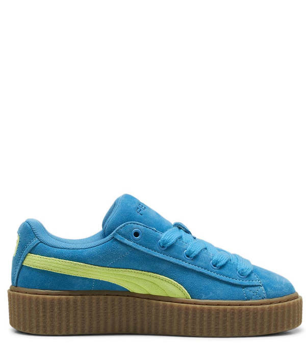 Puma X Fenty Blue-Lime Creeper Phatty | Garmentory