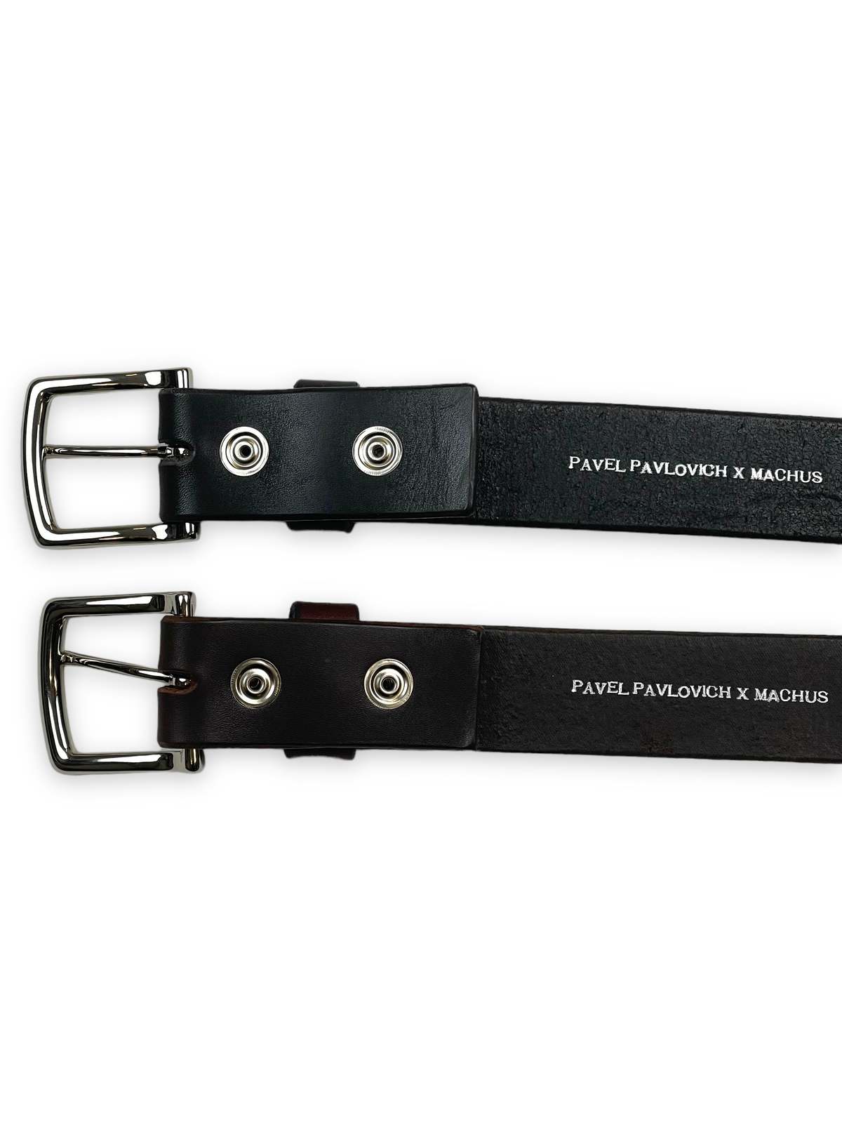 MACHUS Private Label THE CLASSIC THICK BELT - Black | Garmentory