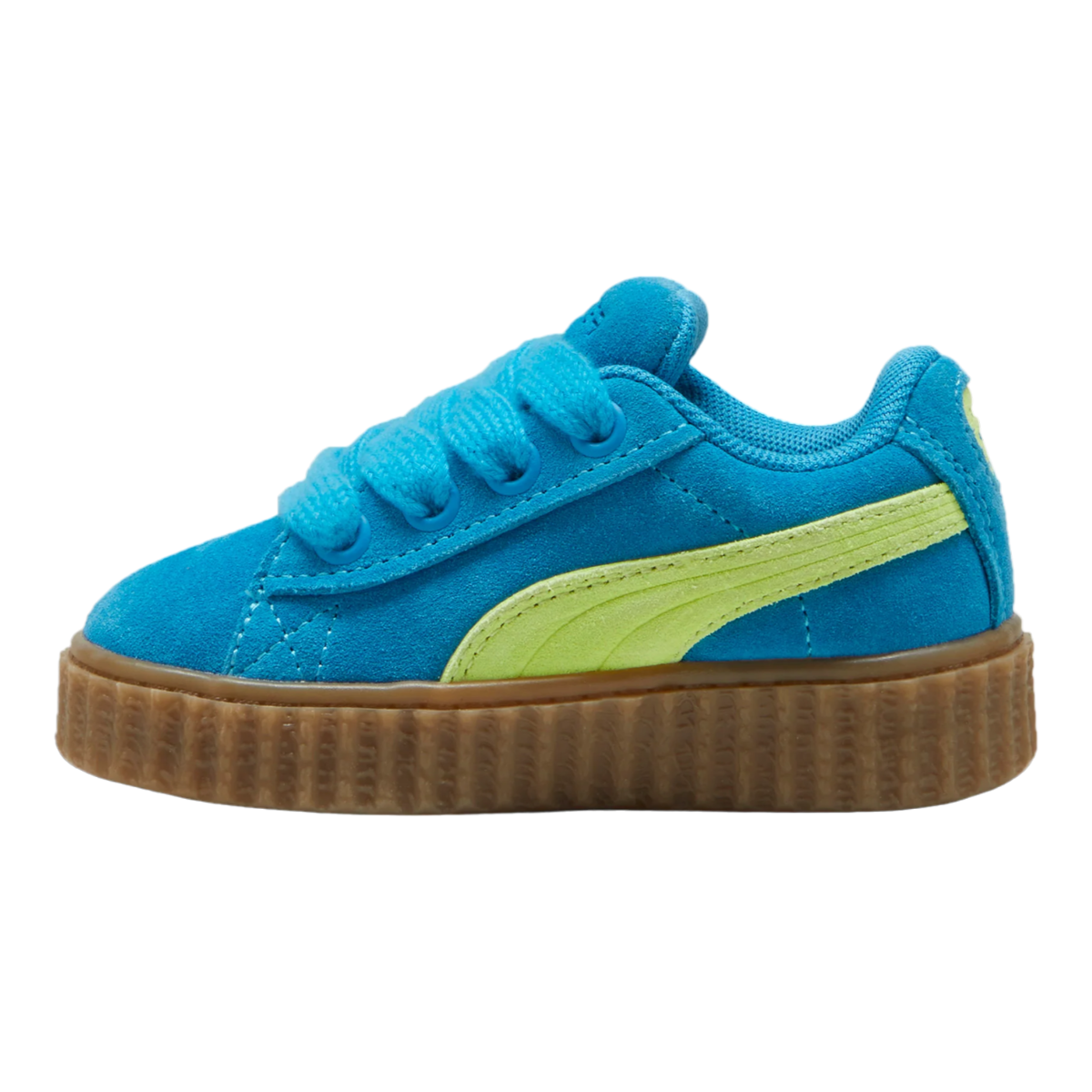 KIDS FENTY x PUMA Creepers Speed Blue / Lime | Garmentory