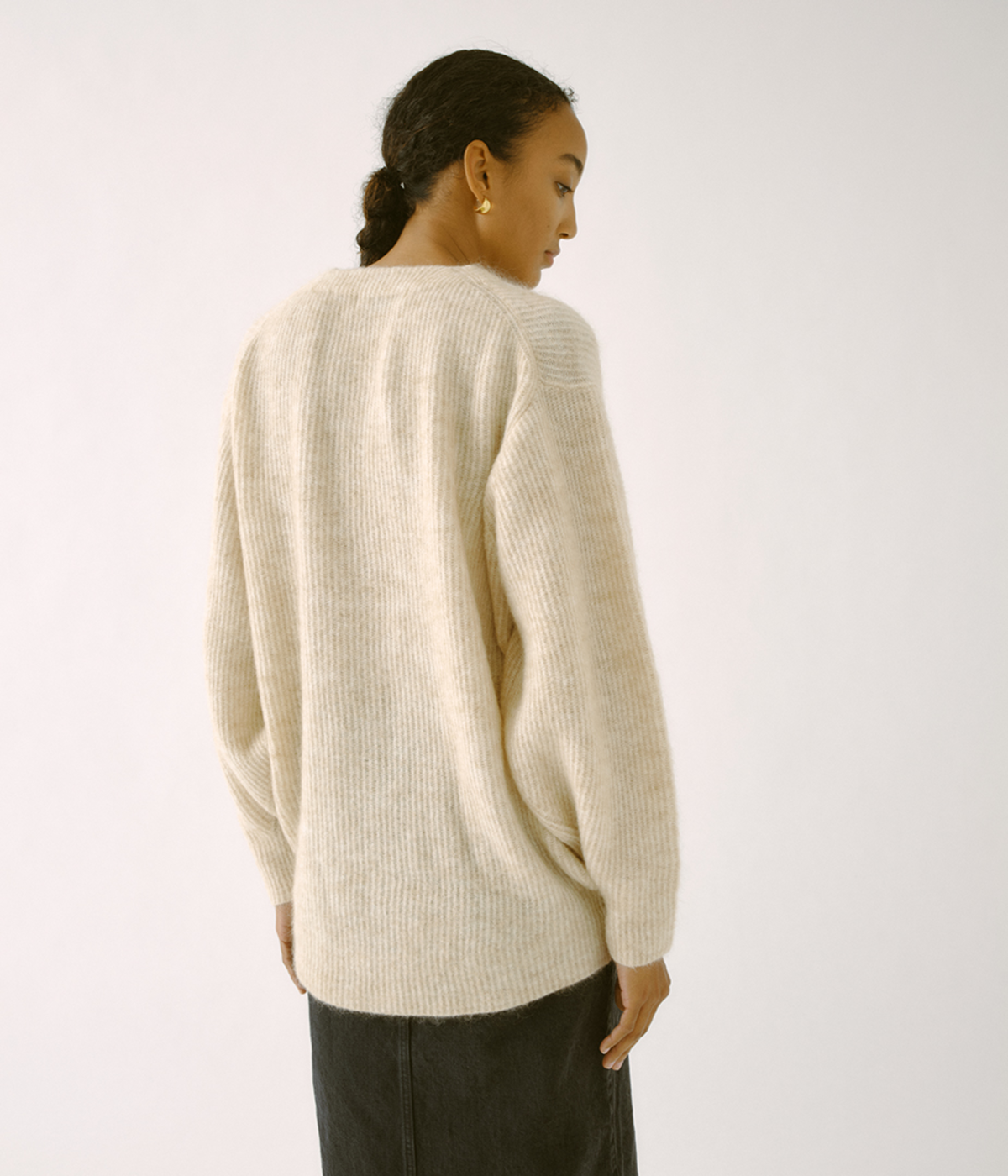 SAYAKA DAVIS NEW YORK Cocoon Cardigan - Wheat | Garmentory