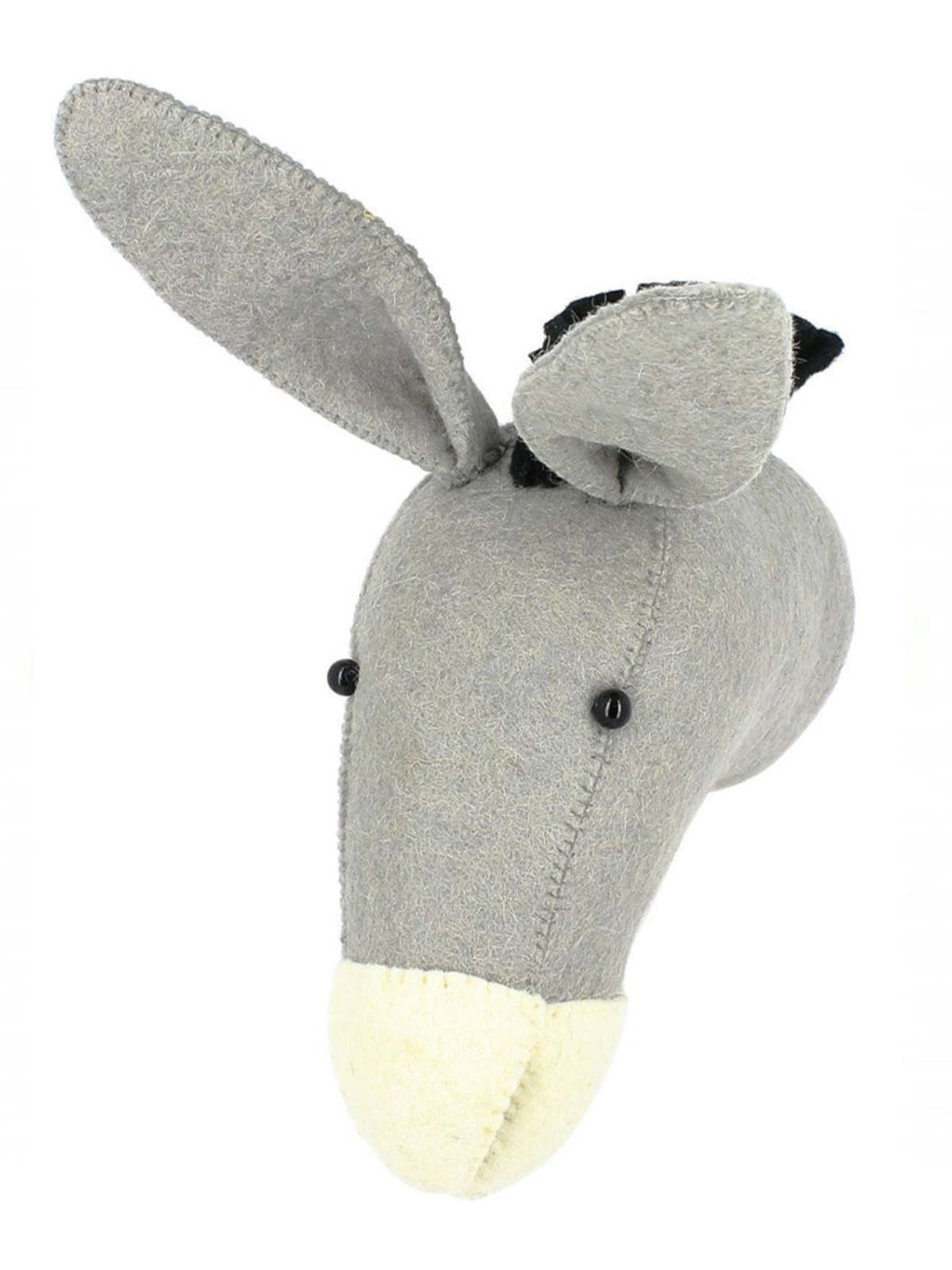 Fiona Walker Mini Donkey Head - Grey | Garmentory