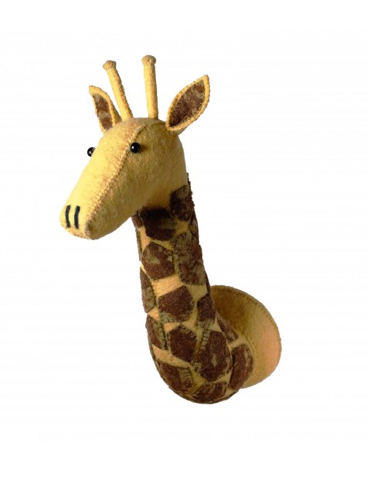 Fiona Walker Mini Giraffe Head - Yellow | Garmentory