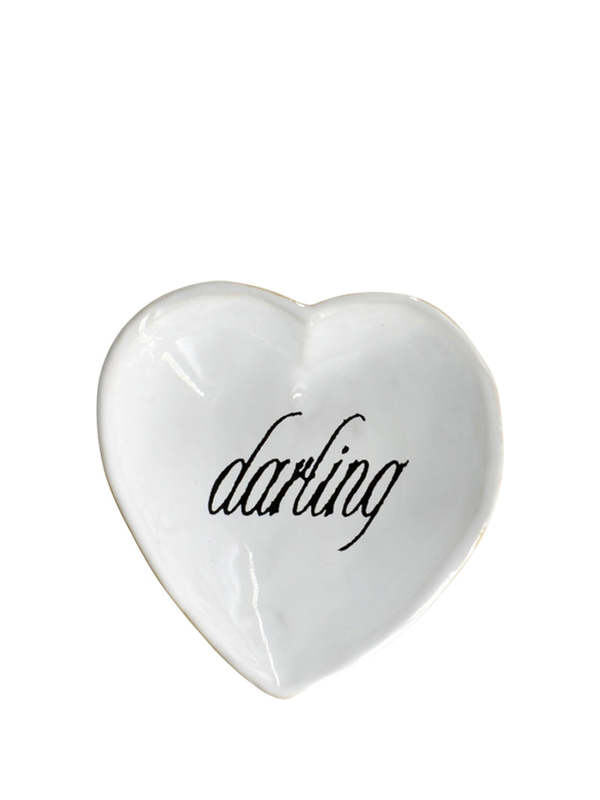 Khn Keramik Darling Heart Bowl in White | Garmentory