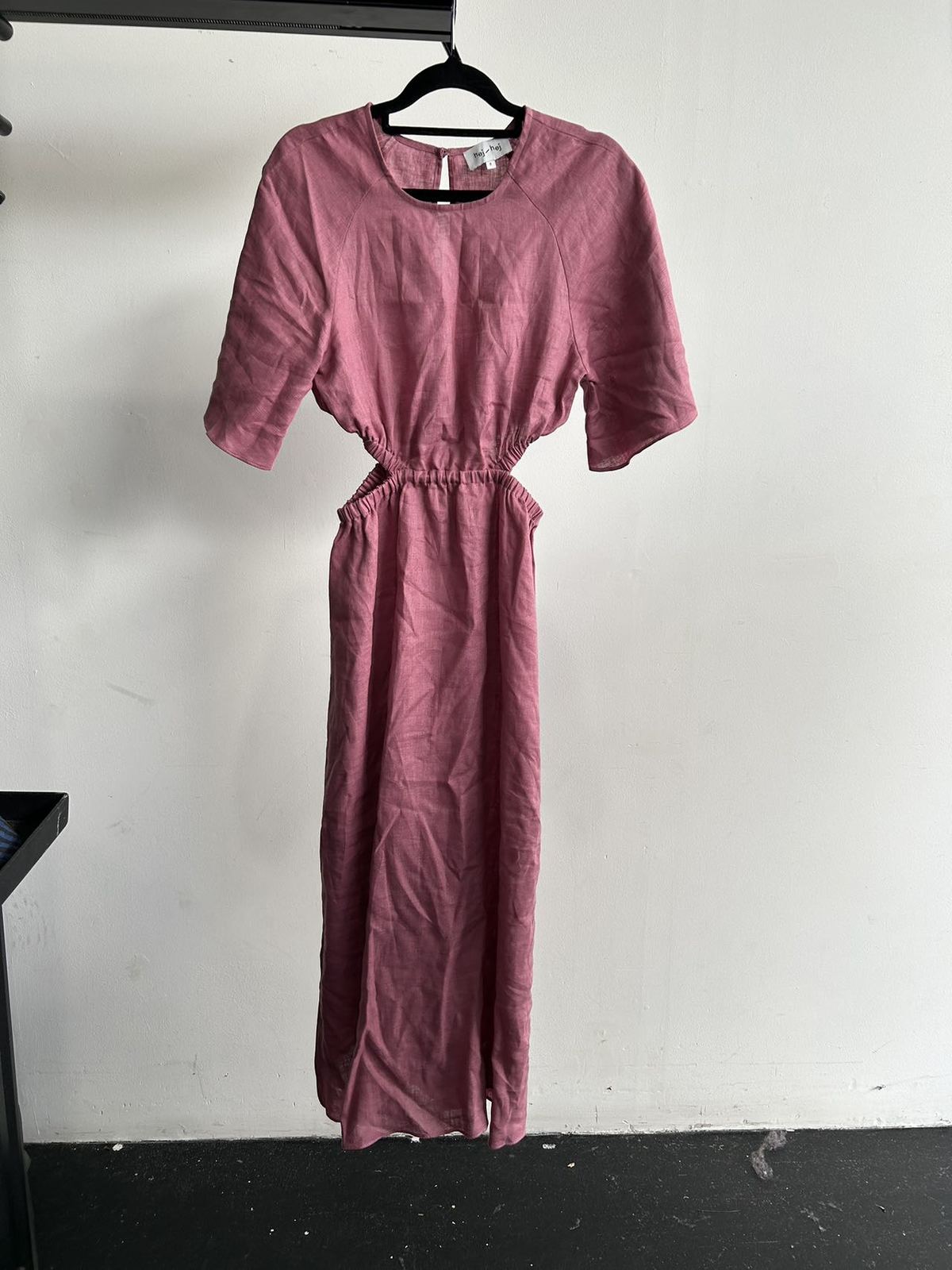 hej hej Shark Bite Dress - Rose | Garmentory