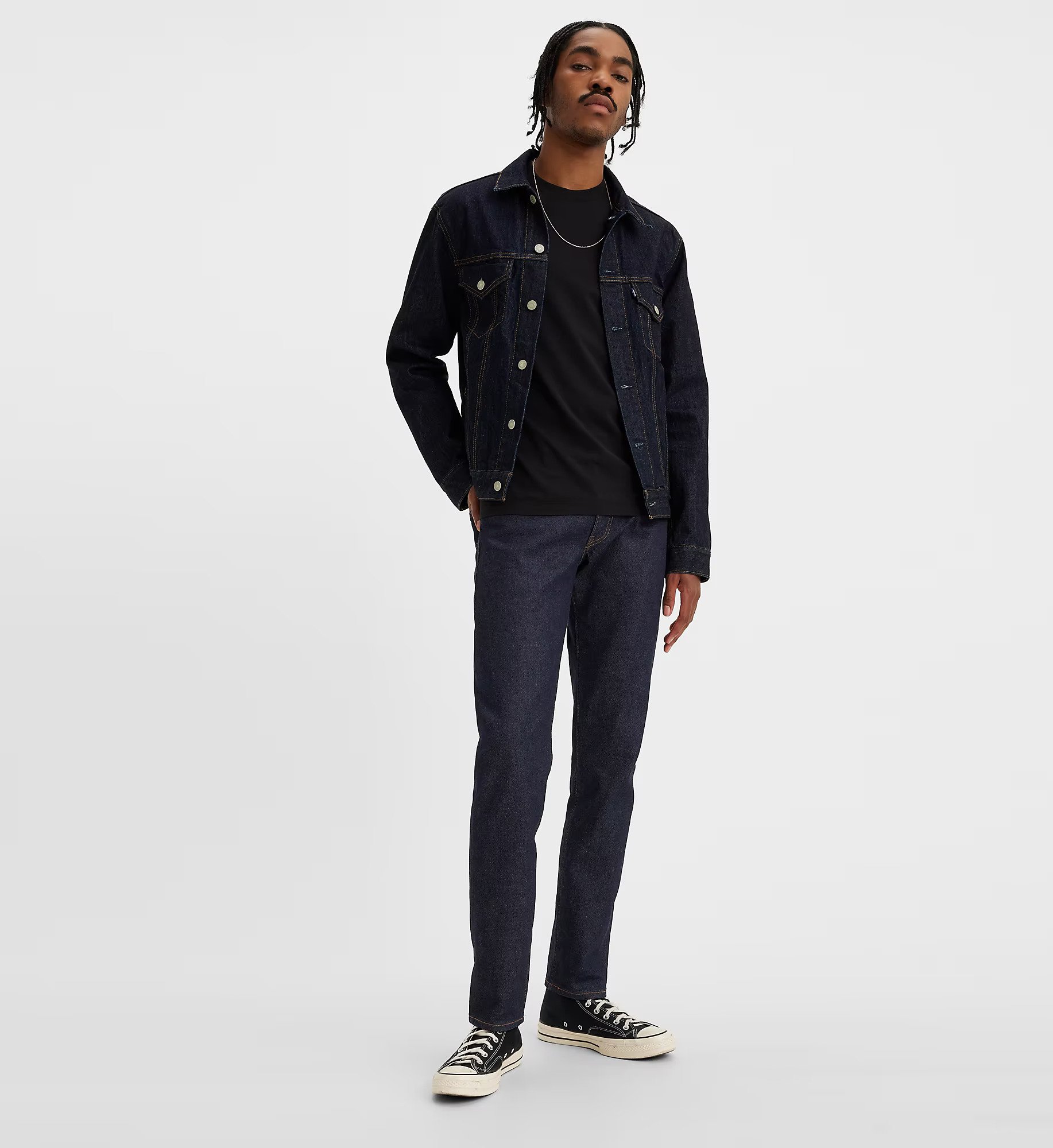 Levi's Japanese Selvedge 511 Slim Fit Jeans - Dark Rinse | Garmentory