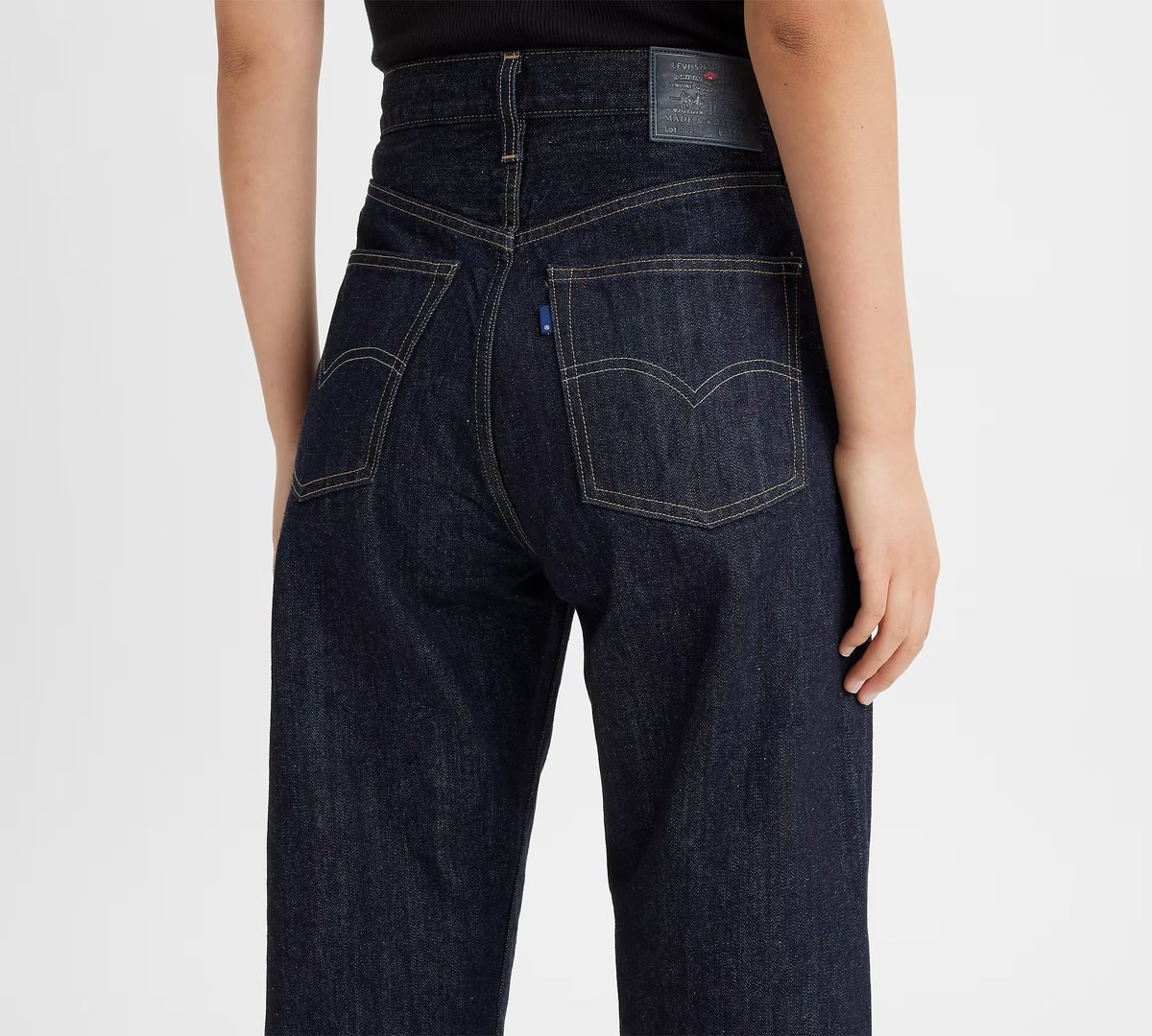 Levi's Barrel Japanese Selvedge MIJ Rigid Denim Jeans - Blue | Garmentory