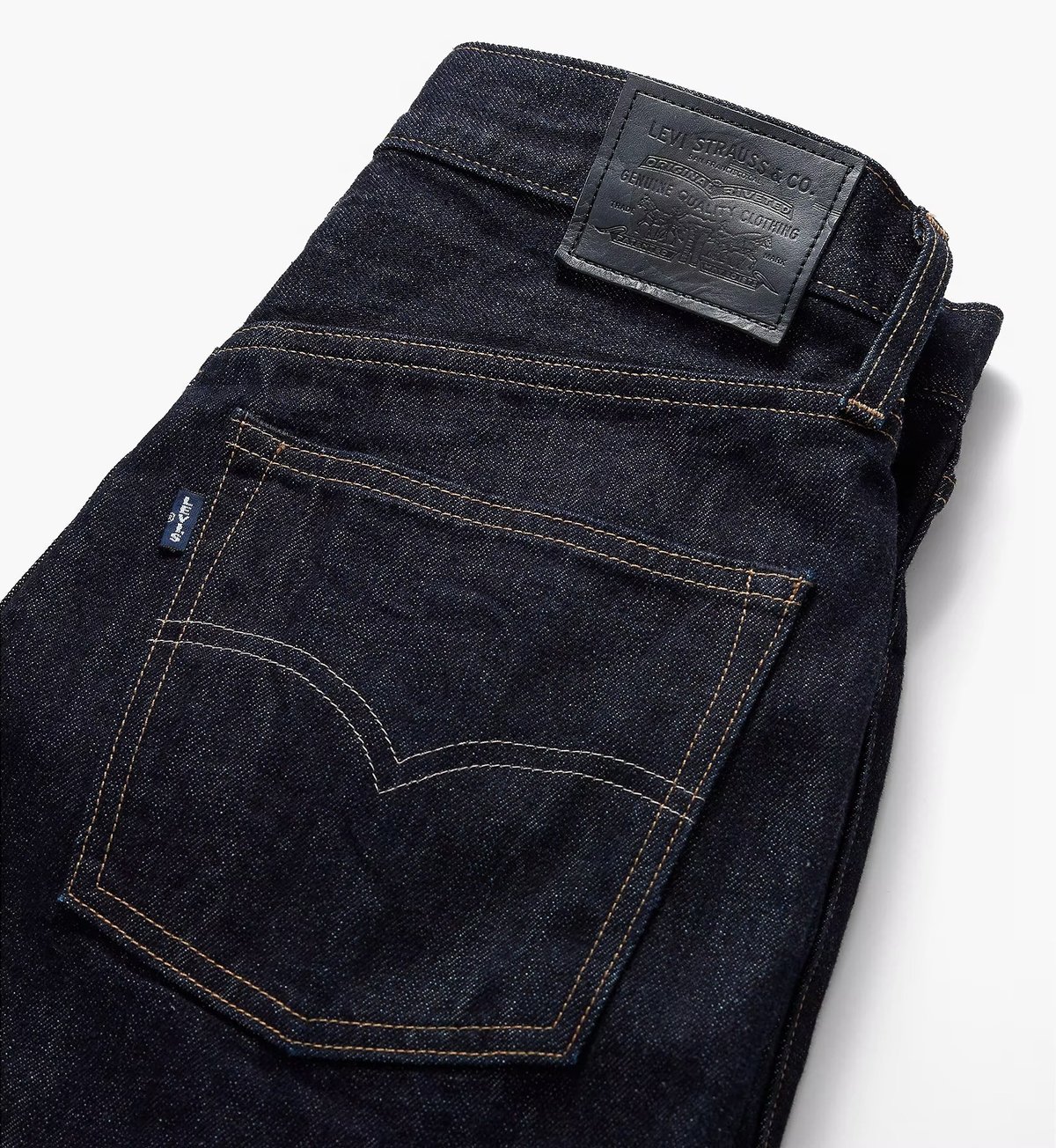 Levi's Barrel Japanese Selvedge MIJ Rigid Denim Jeans - Blue | Garmentory