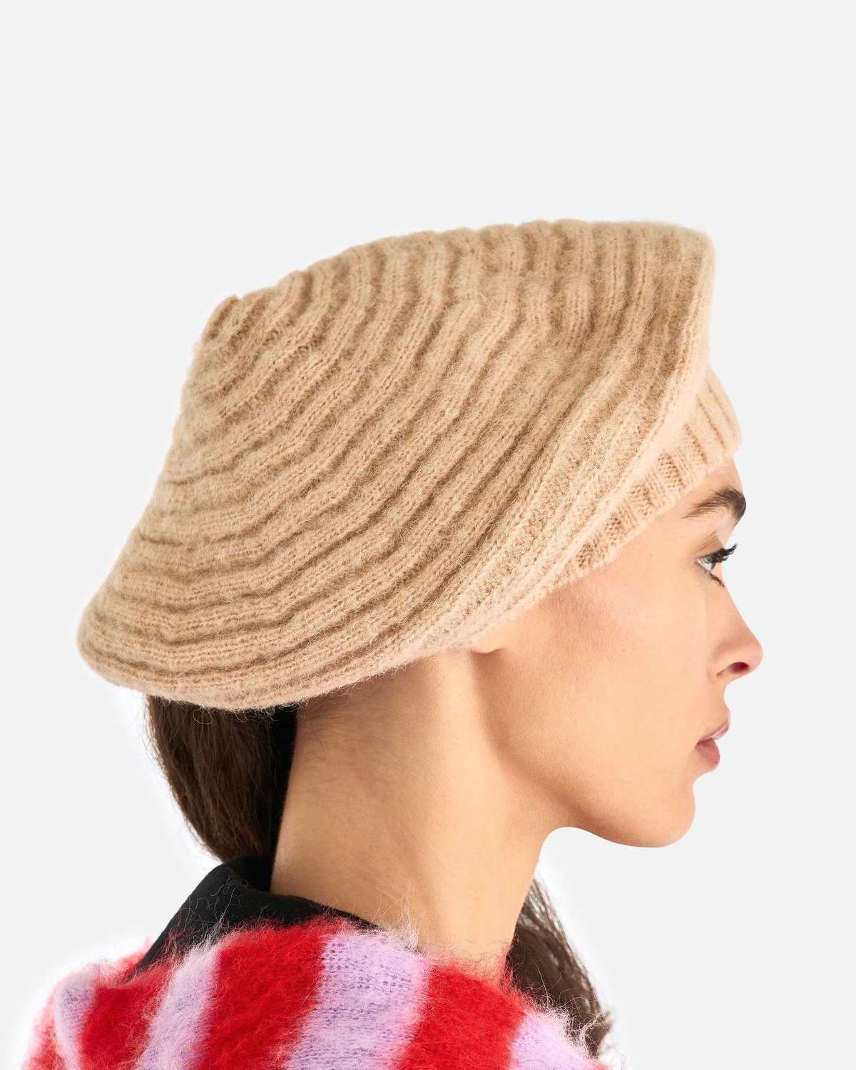 ECKHAUS LATTA Poet Beret - Millet | Garmentory