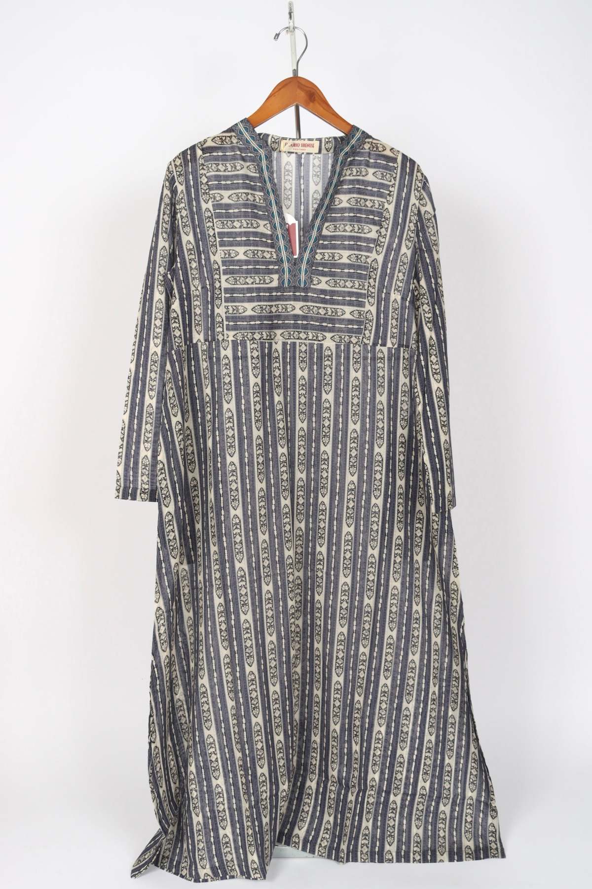 emporio sirenuse Giada Dress - Marble Flowers Blue | Garmentory