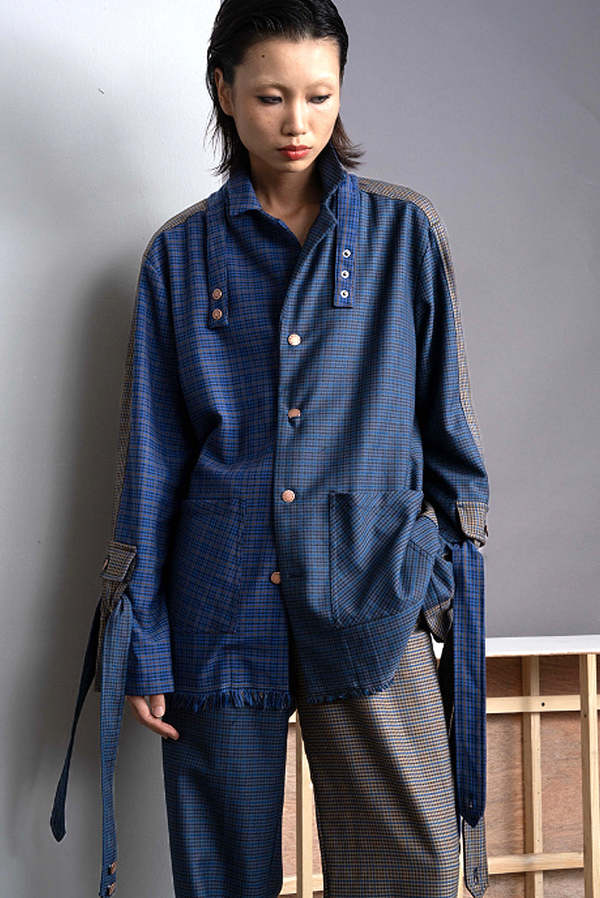 Fried Rice Two Tone Blazer - Tweed | Garmentory