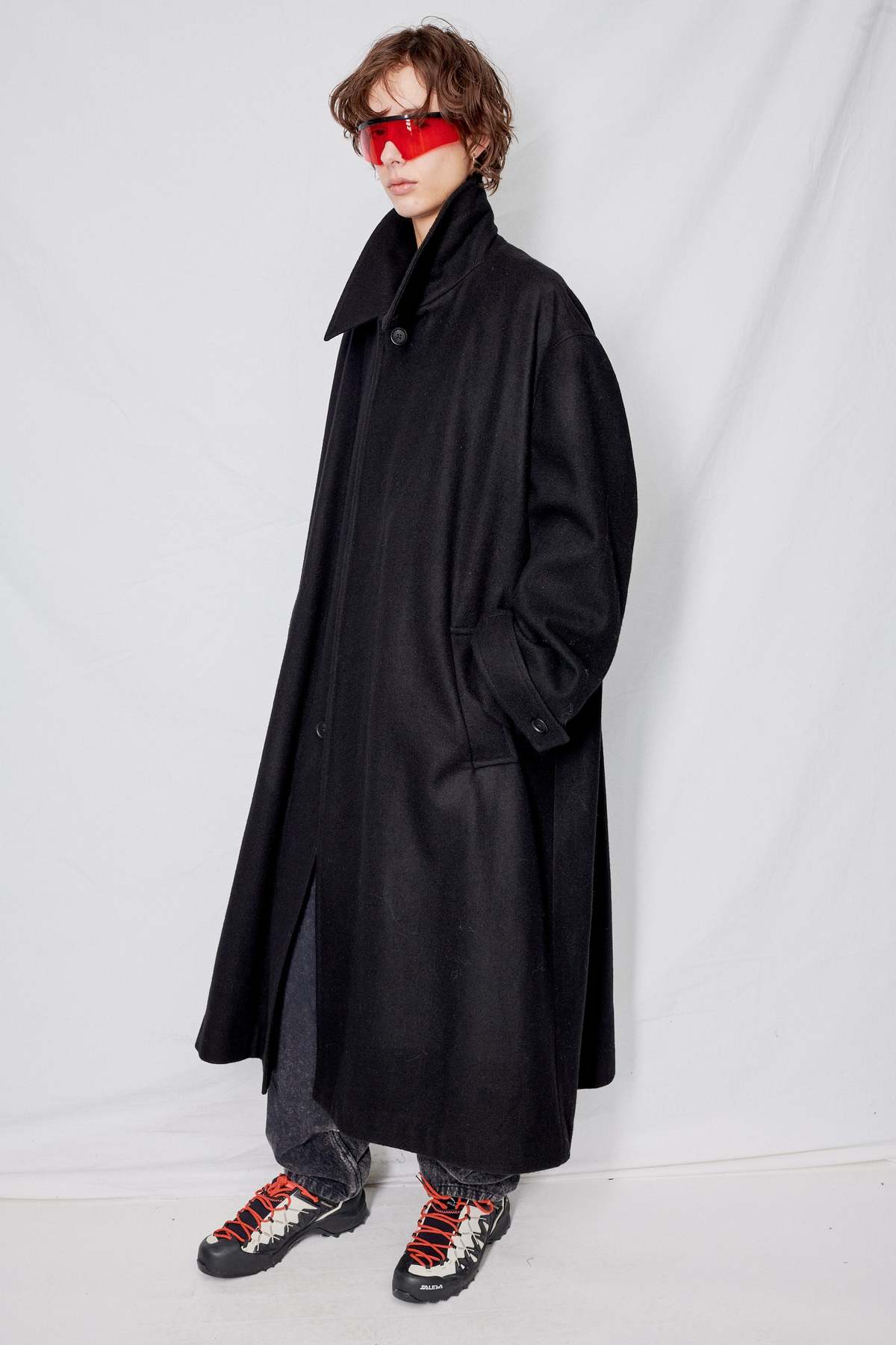 Assembly Heavy Wool Overcoat - Black | Garmentory
