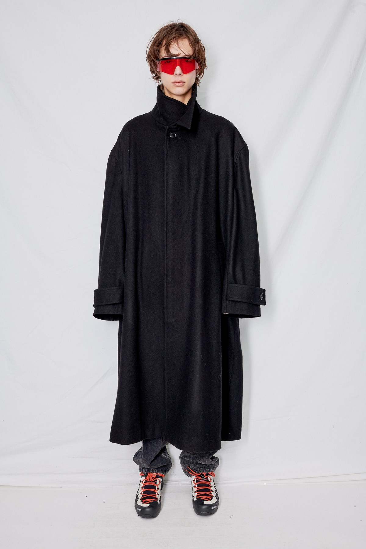 Assembly Heavy Wool Overcoat - Black | Garmentory