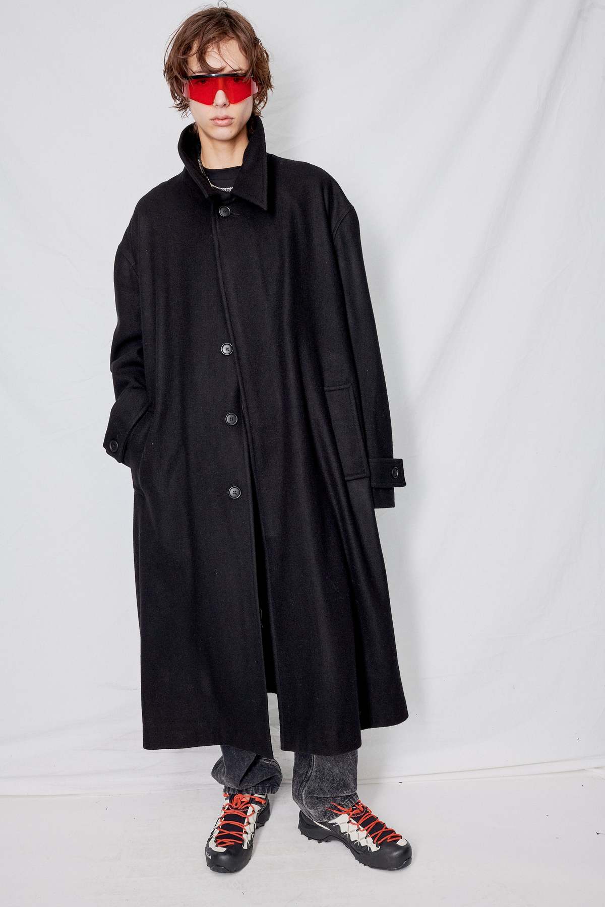 Assembly Heavy Wool Overcoat - Black | Garmentory