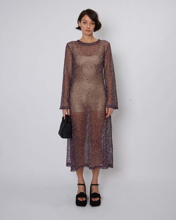 Find Me Now Mystic Midi Dress - Winter Bloom | Garmentory