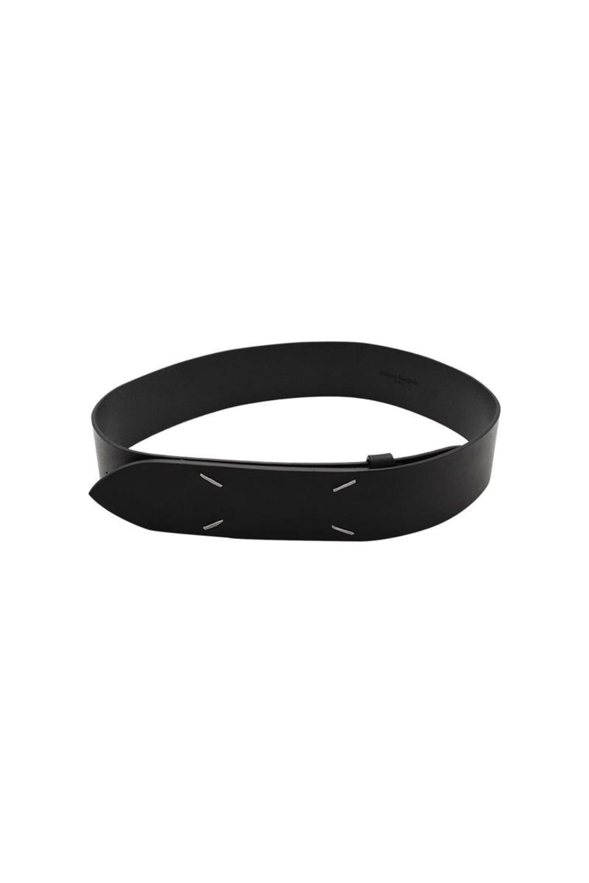 MAISON MARGIELA SIGNATURE STICH BELT ACCESSORIES | Garmentory
