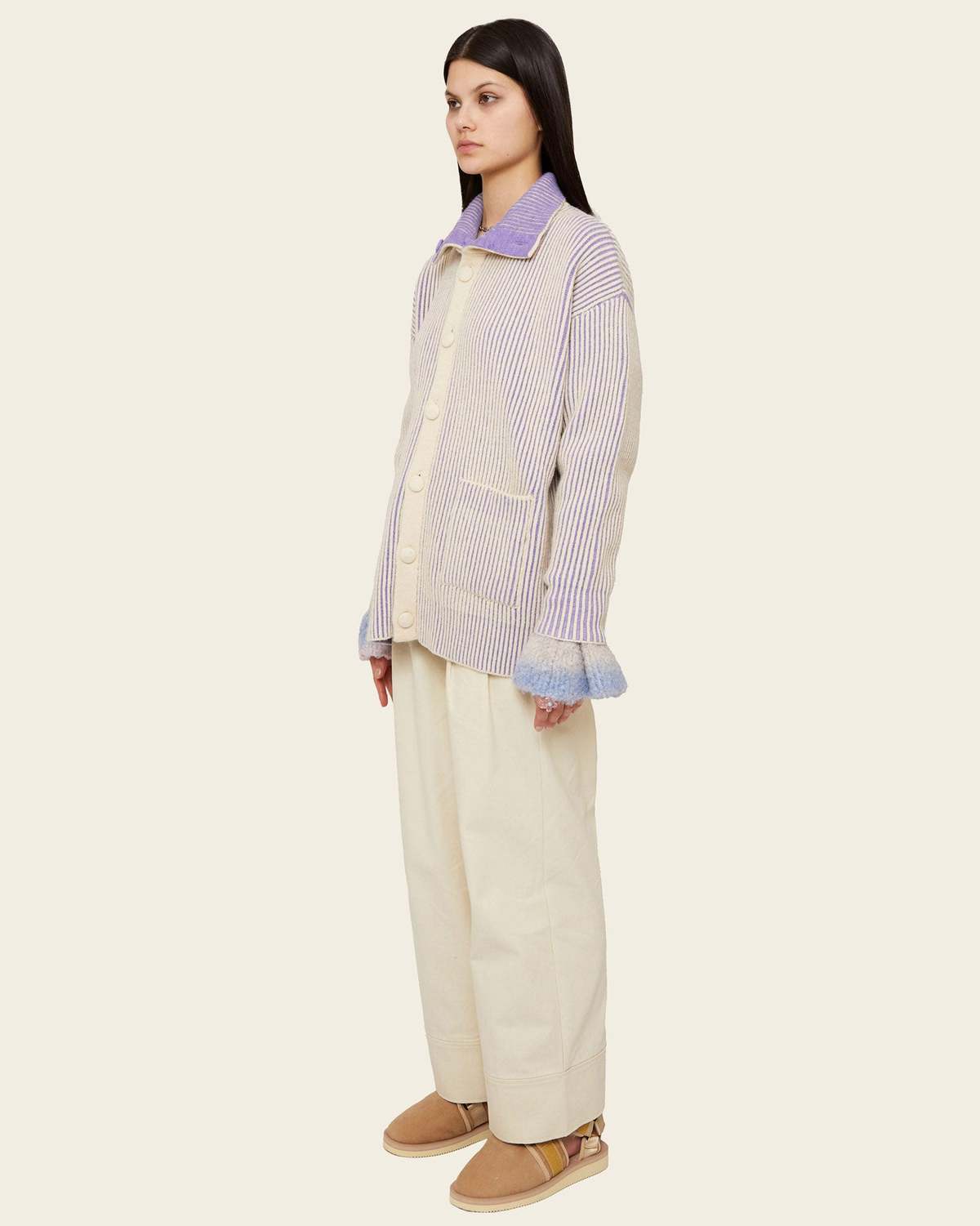 Find Me Now Nan Knit Reversible Jacket - Orchid | Garmentory