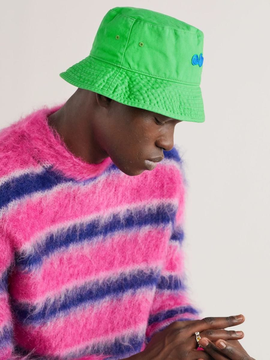 ACNE STUDIOS Bubble Logo Bucket Hat | Garmentory