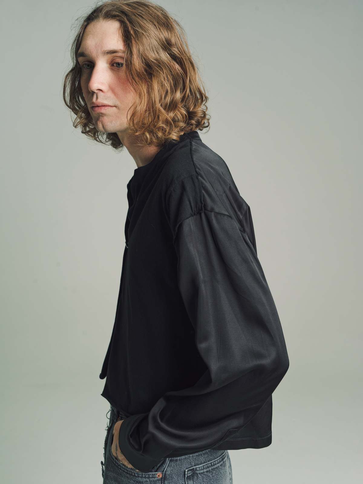 MM6 Maison Margiela Safety Pin Top - Black/White | Garmentory