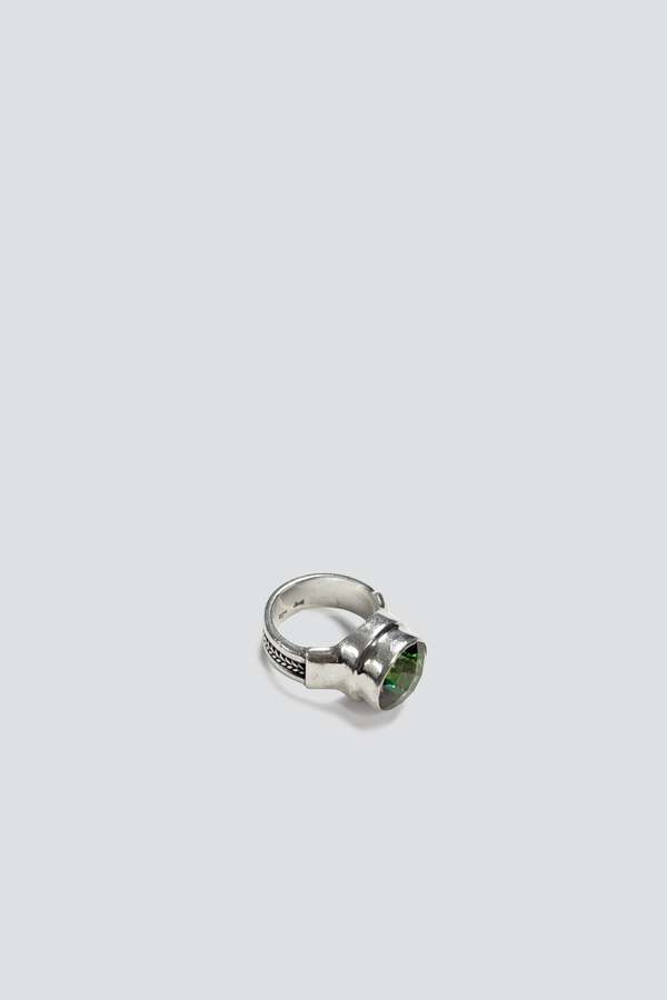 Dark Topaz Signet Ring - Sterling Silver | Garmentory