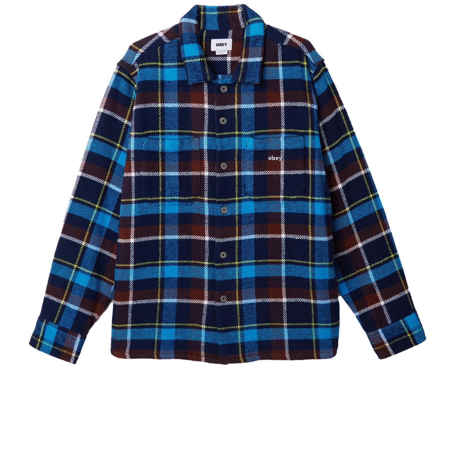 Obey Ray Shirt - Navy | Garmentory