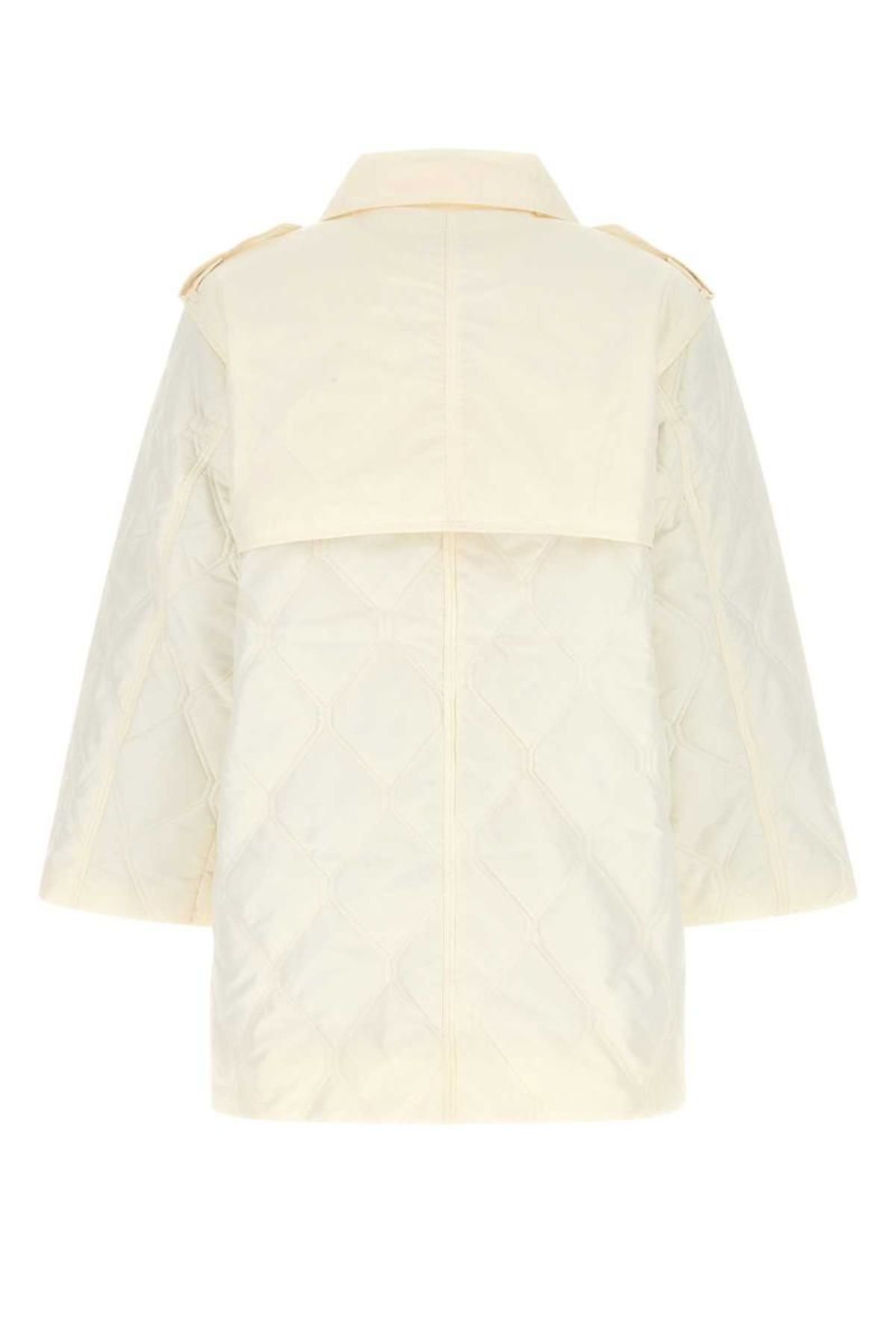 Ganni JACKETS - White | Garmentory