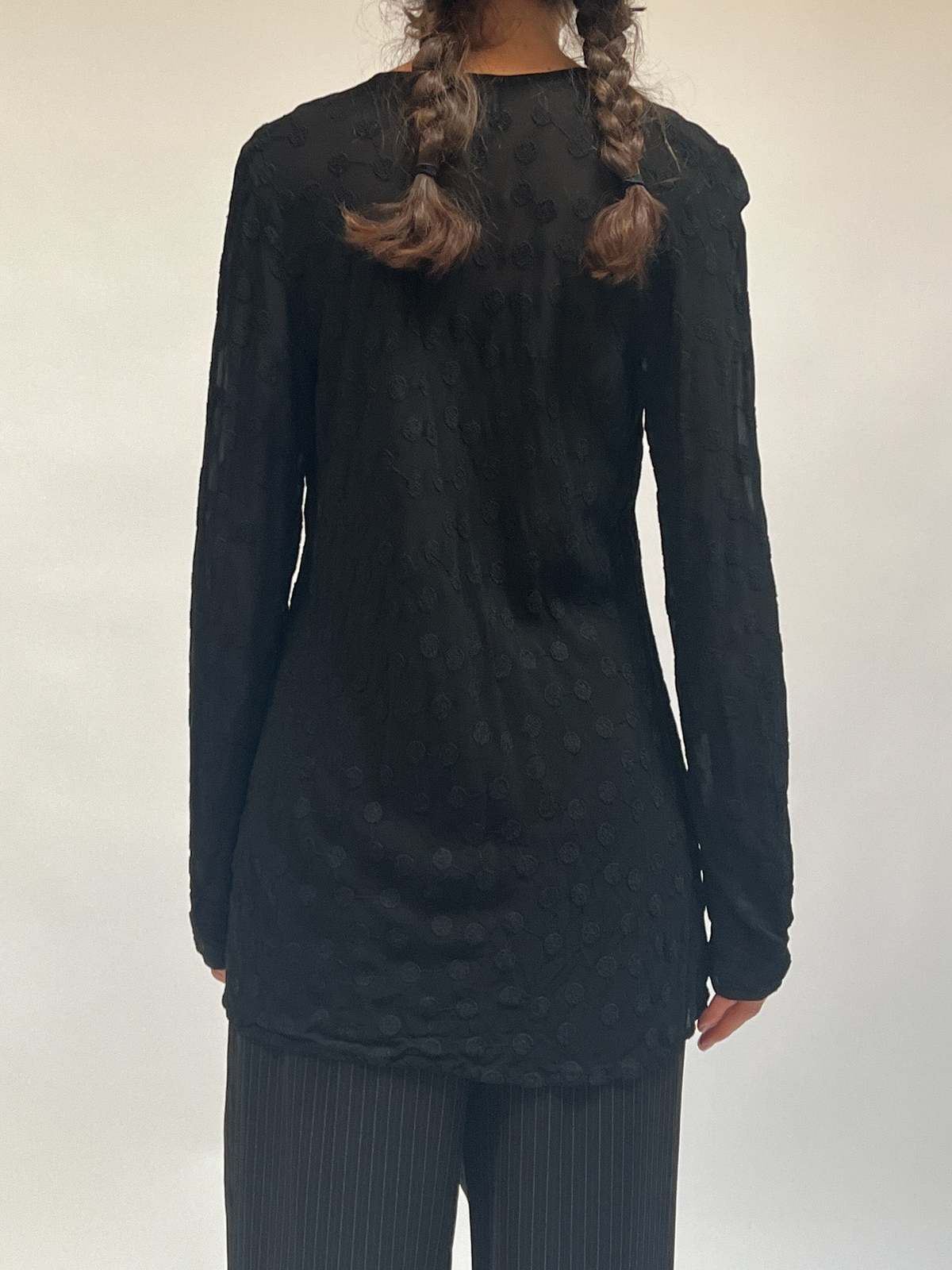 Vintage Ghost Connect the Dots Sheer Tee | Garmentory