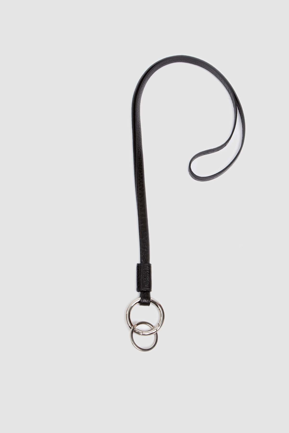 Hande Lanyard Key Ring - Black | Garmentory