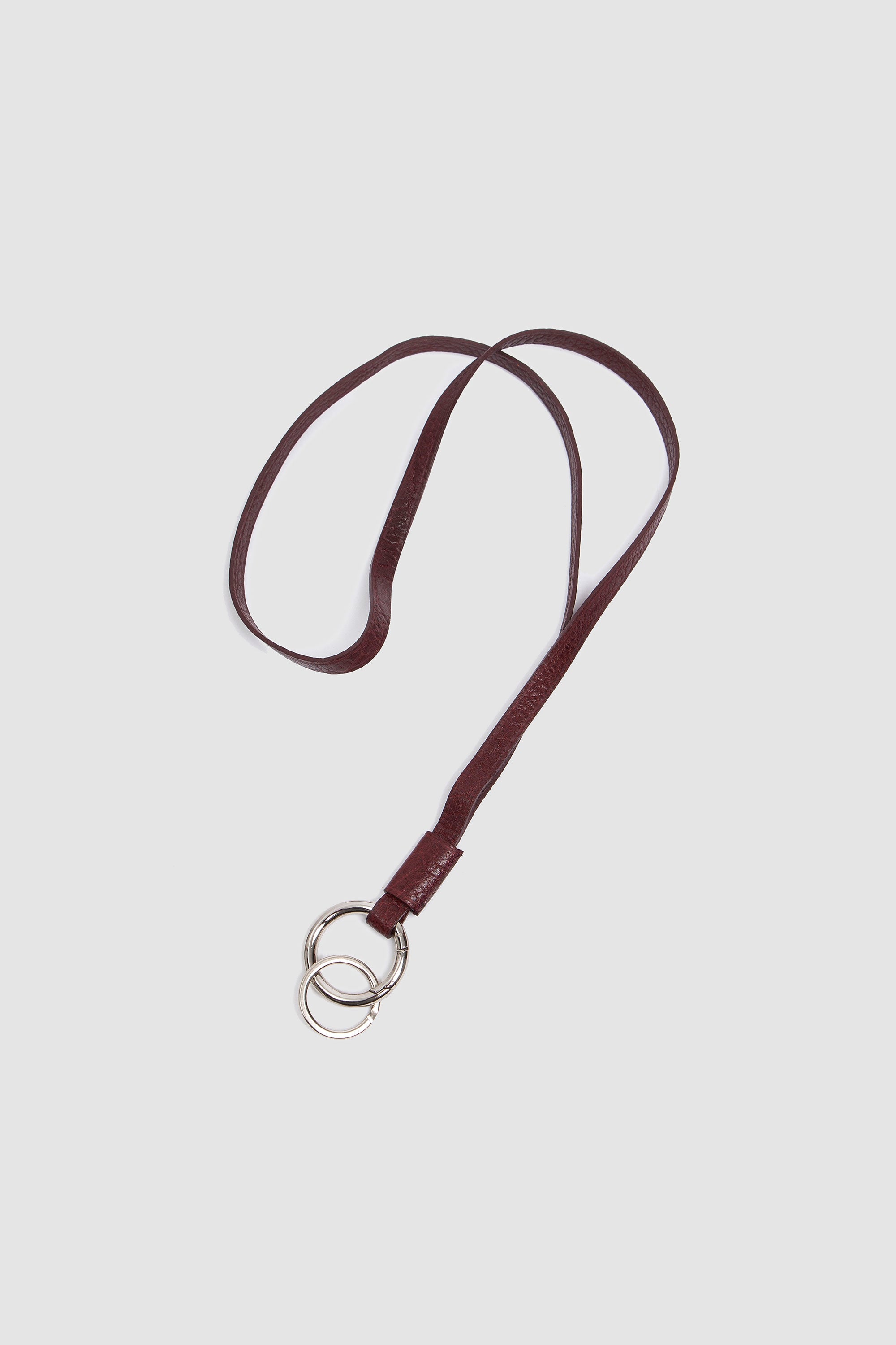 Hande Lanyard Key Ring - Burgundy | Garmentory