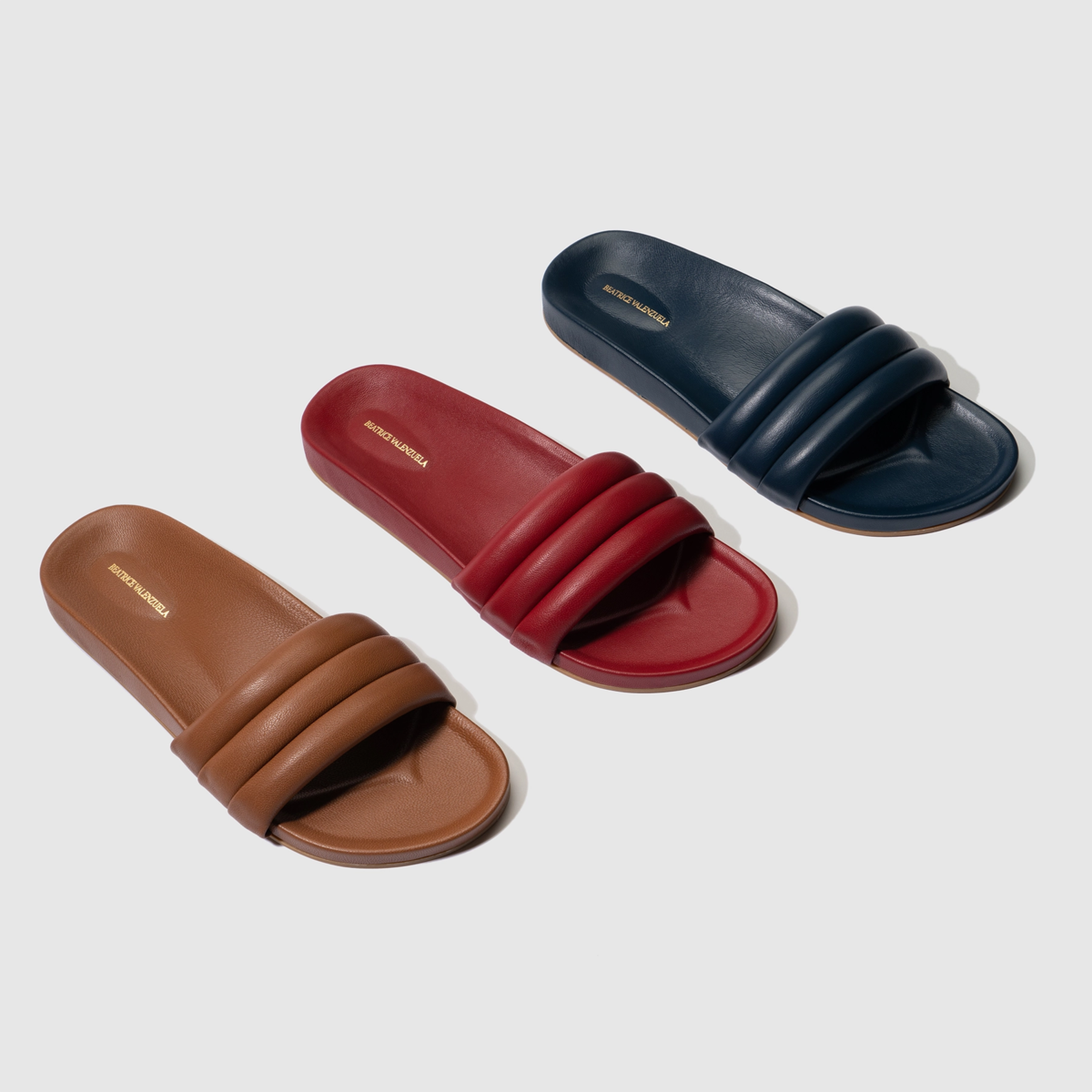 Beatrice Valenzuela MONOCOLOR SANDALIA - TOBACCO | Garmentory