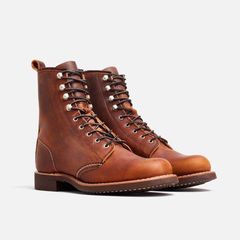 Red Wing Heritage Womens #3362 Silversmith boots - Copper Rough & Tough ...