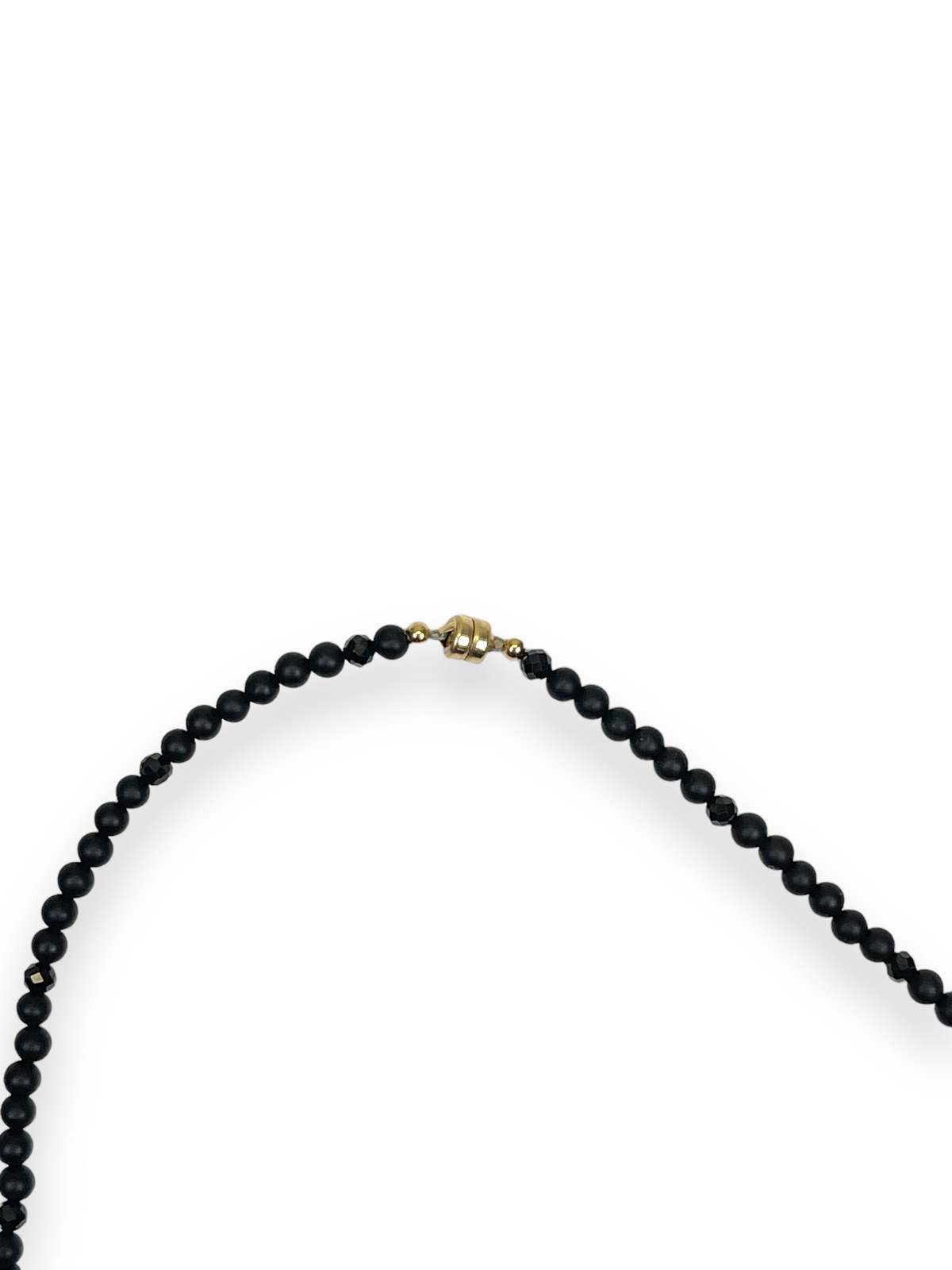 machus ONYX GOLD BLACK OPAL and BLACK SPINAL NECKLACE | Garmentory