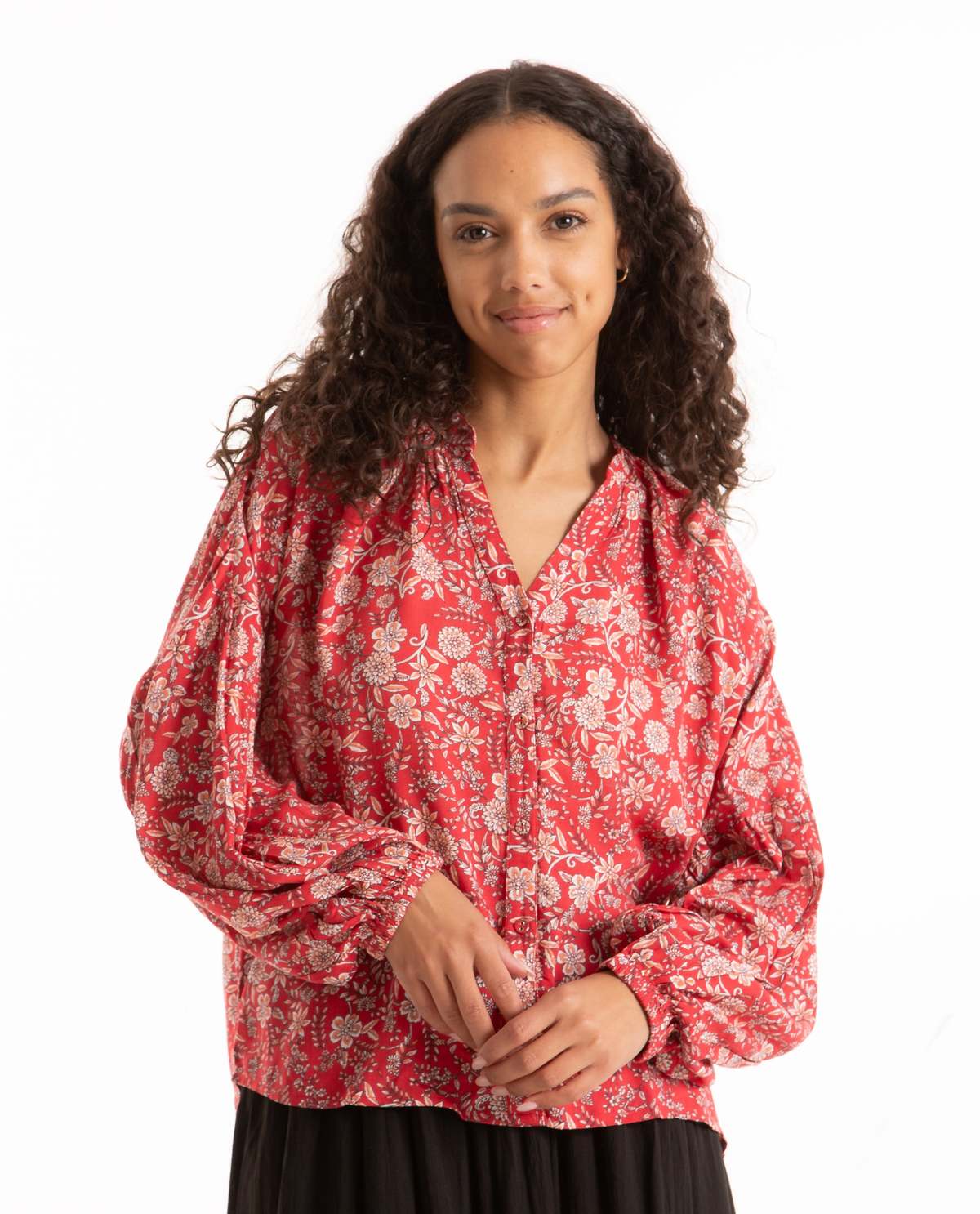 roma Catherine Top - Red | Garmentory