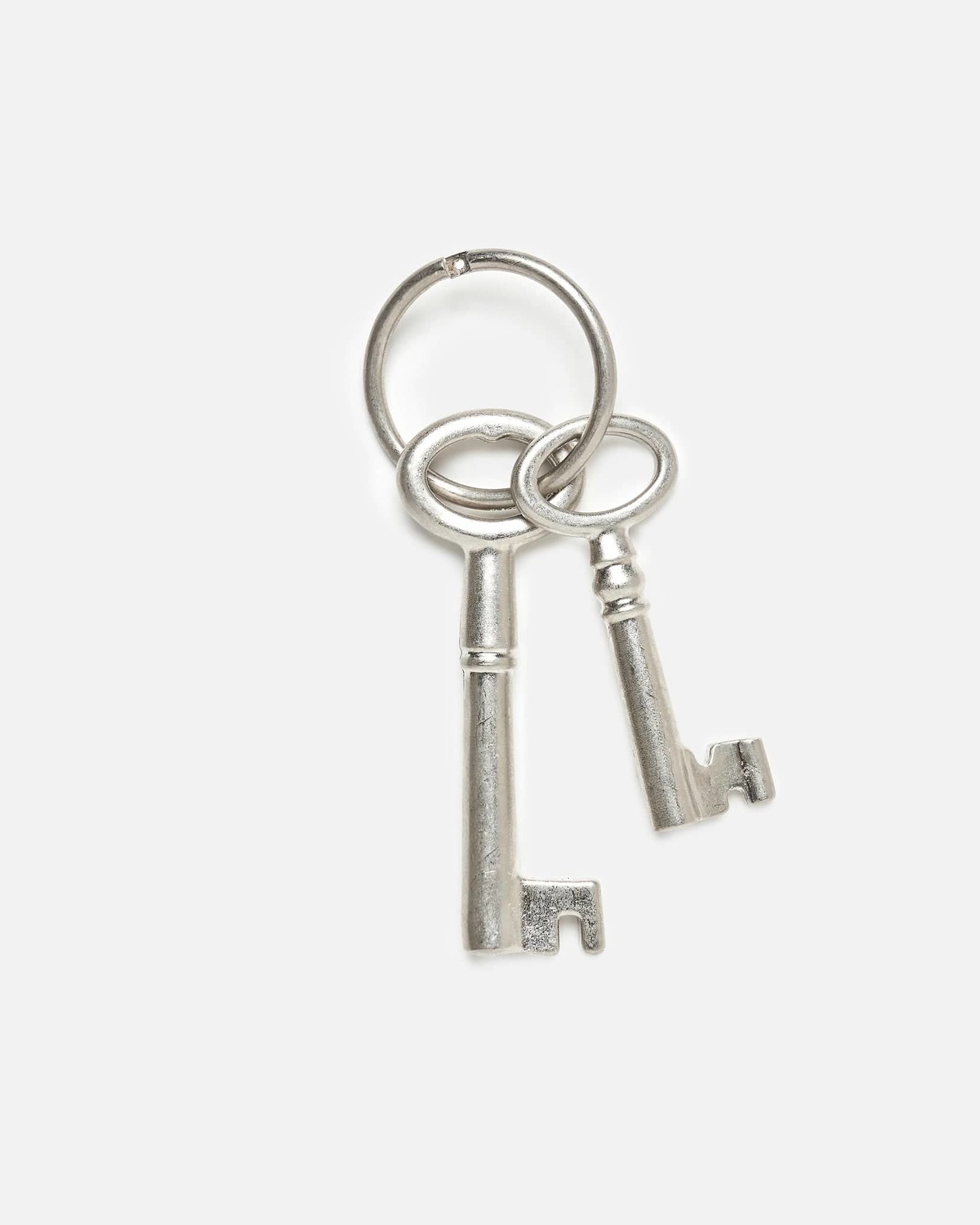 RAF SIMONS 8.5+11 cm Key Ring - Antique Silver | Garmentory