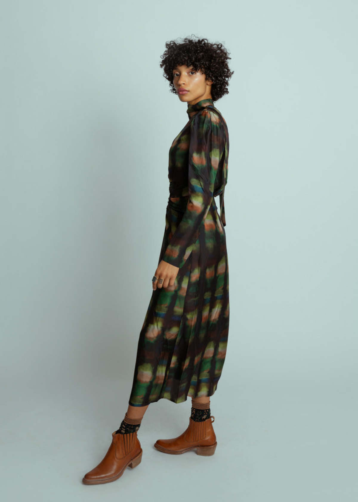 Tela Rebecca Dress - Grey | Garmentory