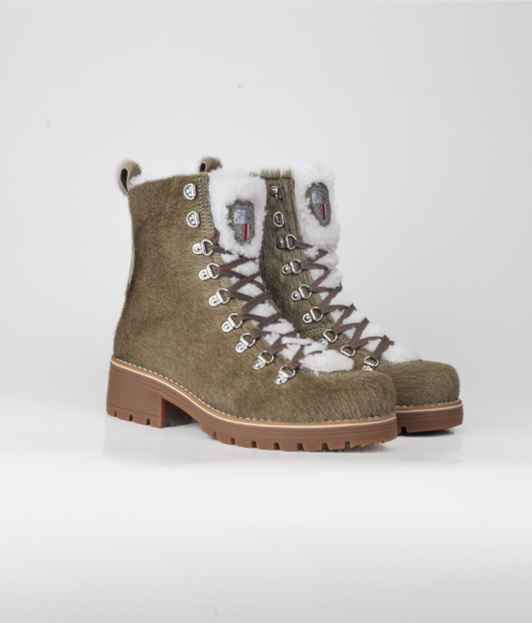 NIS New Italia Brenda Boot OC System Sole boots - Khaki | Garmentory