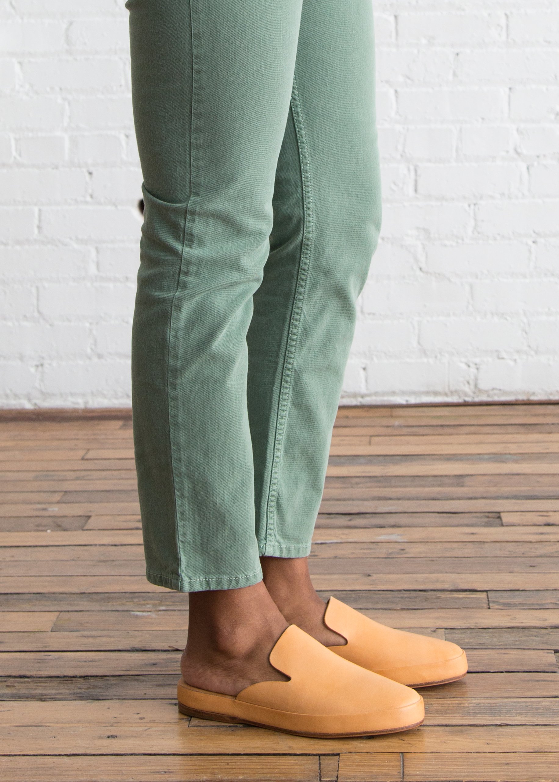 Feit Hand Sewn Mule - Natural | Garmentory