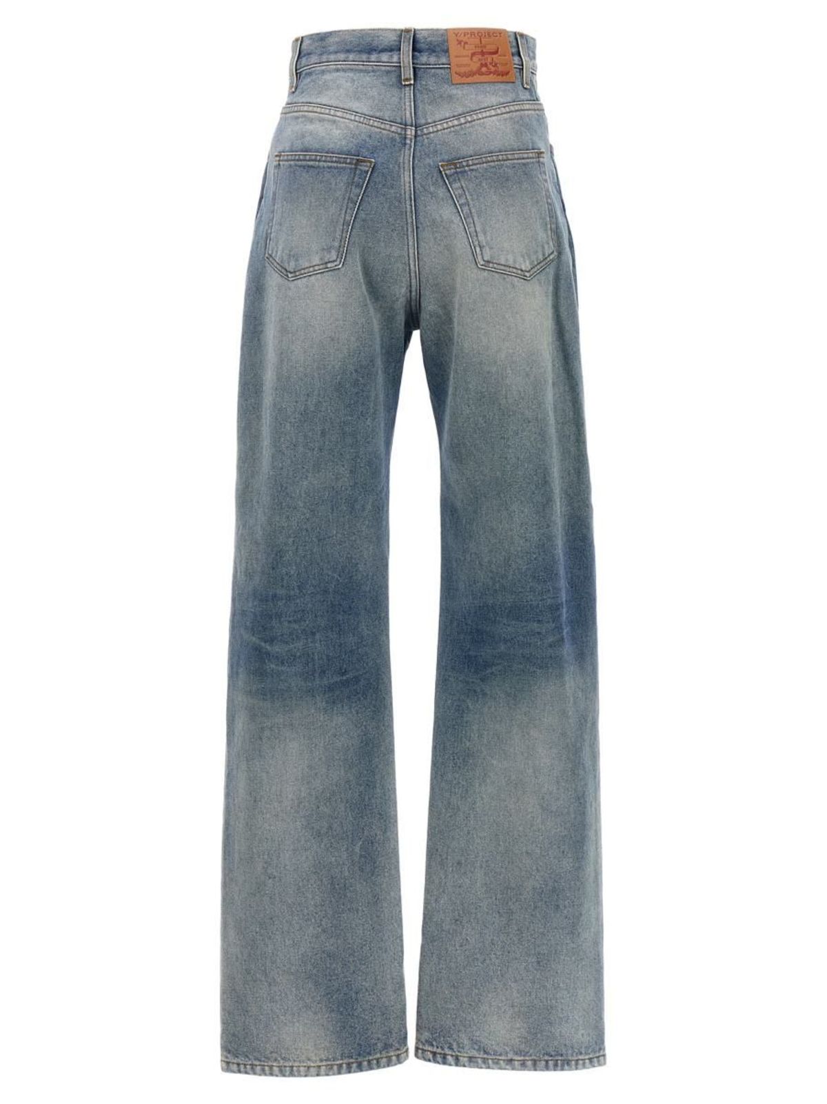 Y/PROJECT Cut-out jeans | Garmentory