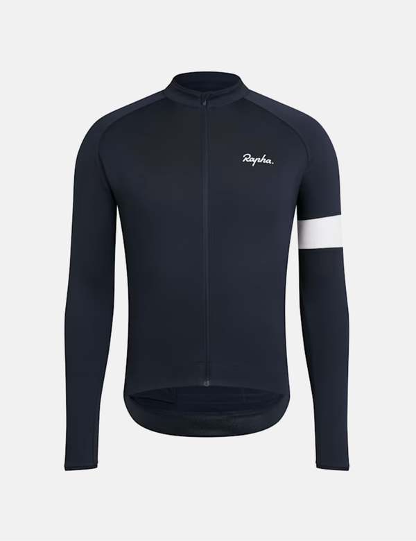 Rapha Long Sleeve Core Jersey - Dark Navy | Garmentory