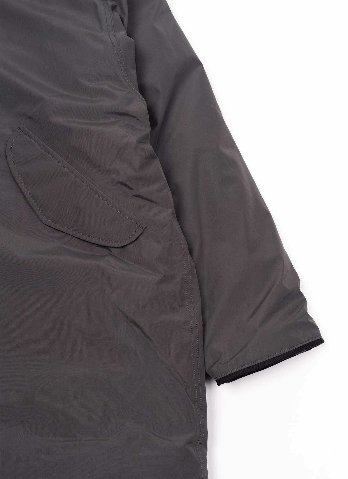 Nanamica GORE TEX FISHTAIL LONG COAT - GRAY | Garmentory