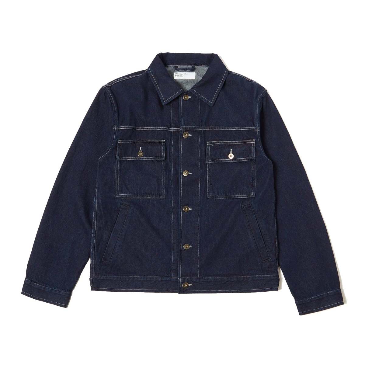 Universal Works 11oz Denim Trucker Jacket - Indigo | Garmentory